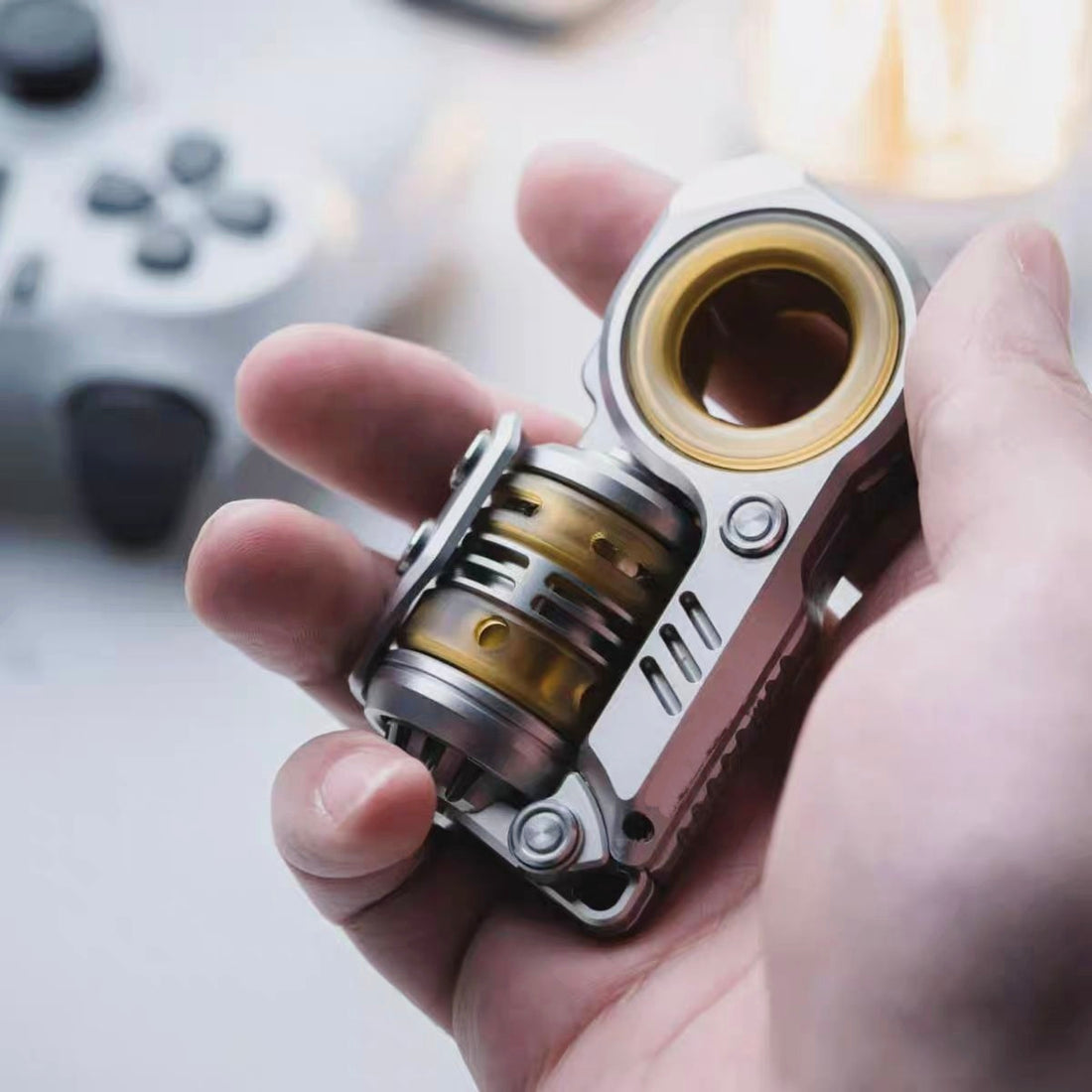 Aurora (Zhendan) – JZEDC Premium CNC EDC Fidget Toy