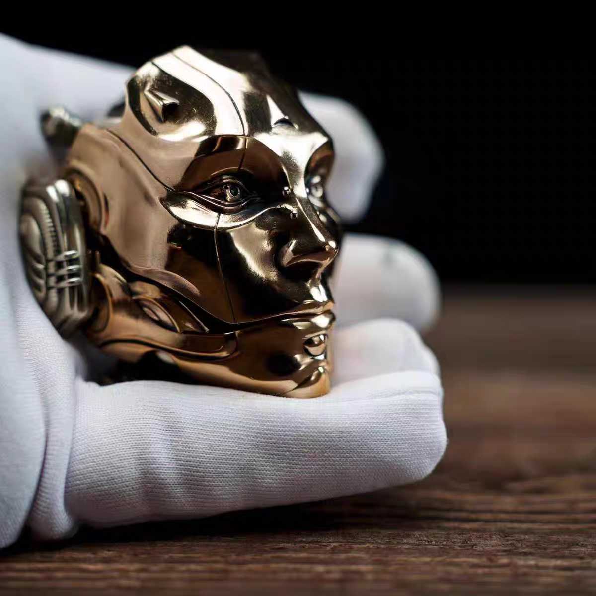 JZEDC Mechanical Princess Magnet – Steampunk Skull Mask